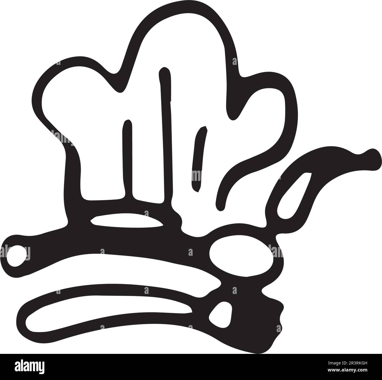 chef logo classical cook catering vector design Stock Vector Image ...