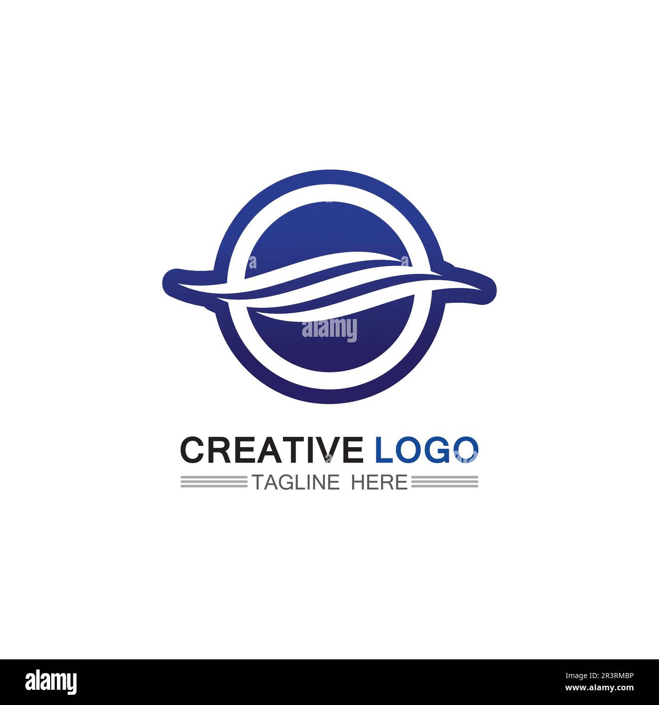 Wave logo vector vectors hi-res stock photography and images - Alamy