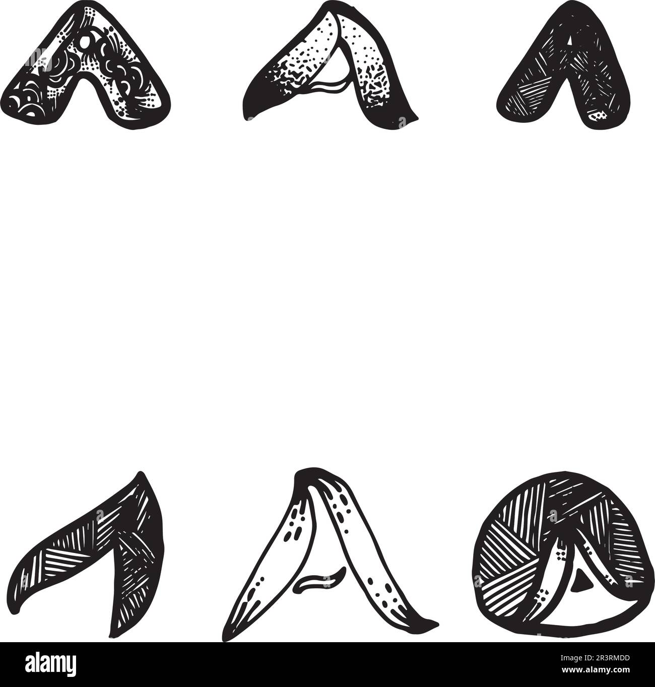 Letter a for digital vector logo hi-res stock photography and images ...