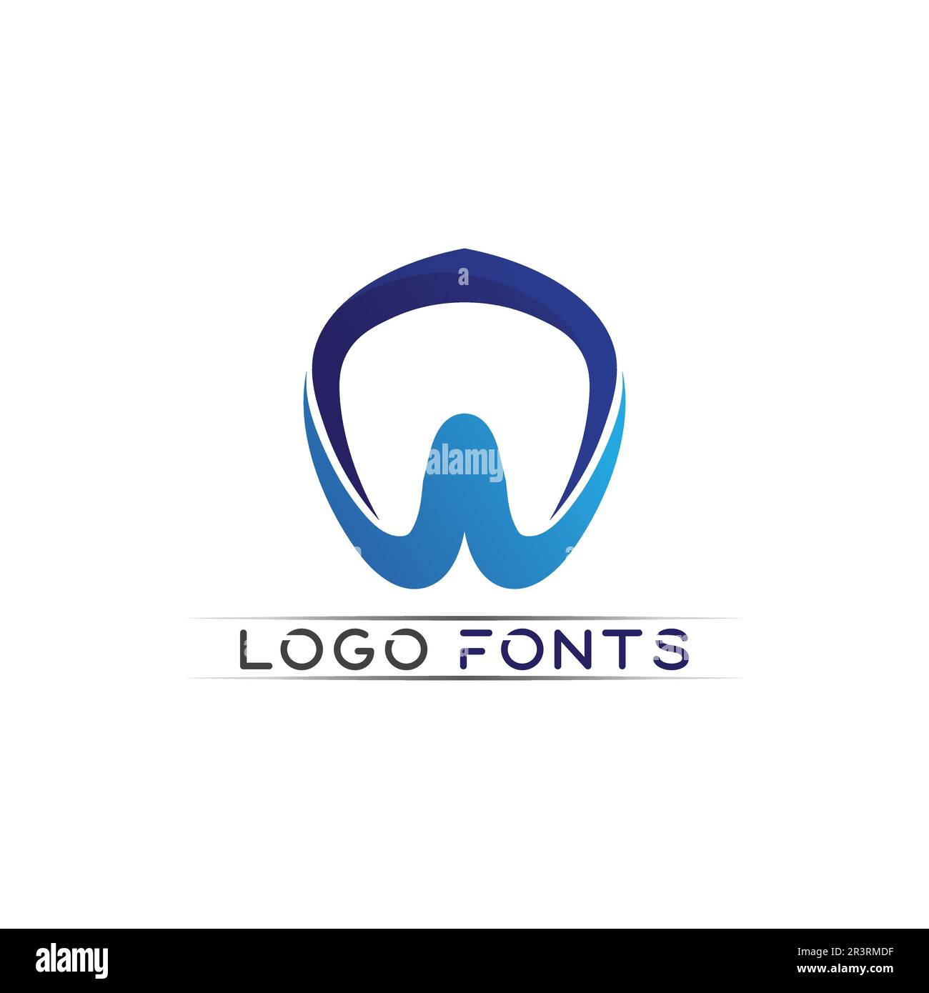 Letter w logo vector vectors hi-res stock photography and images - Alamy