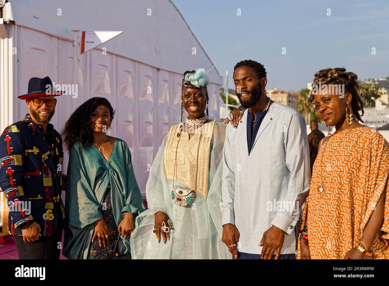 Cannes,France. 23rd May, 2023.Terryl Daluz, Codou Olivia, Nallah ...