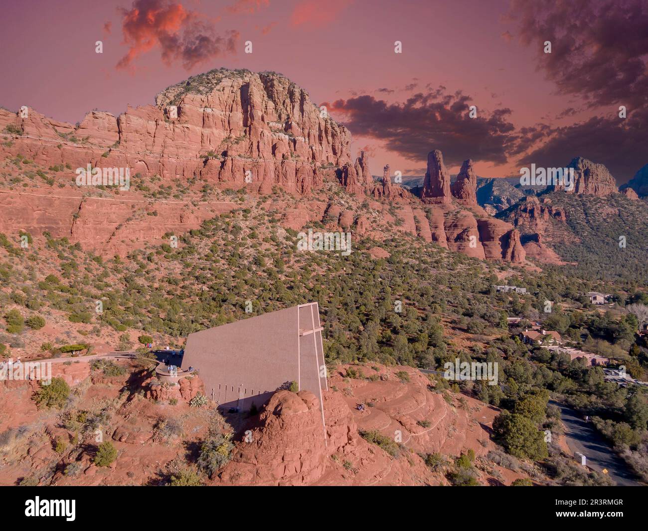 The Chapel of the Holy Cross in Sedona, Arizona Stock Photo - Alamy