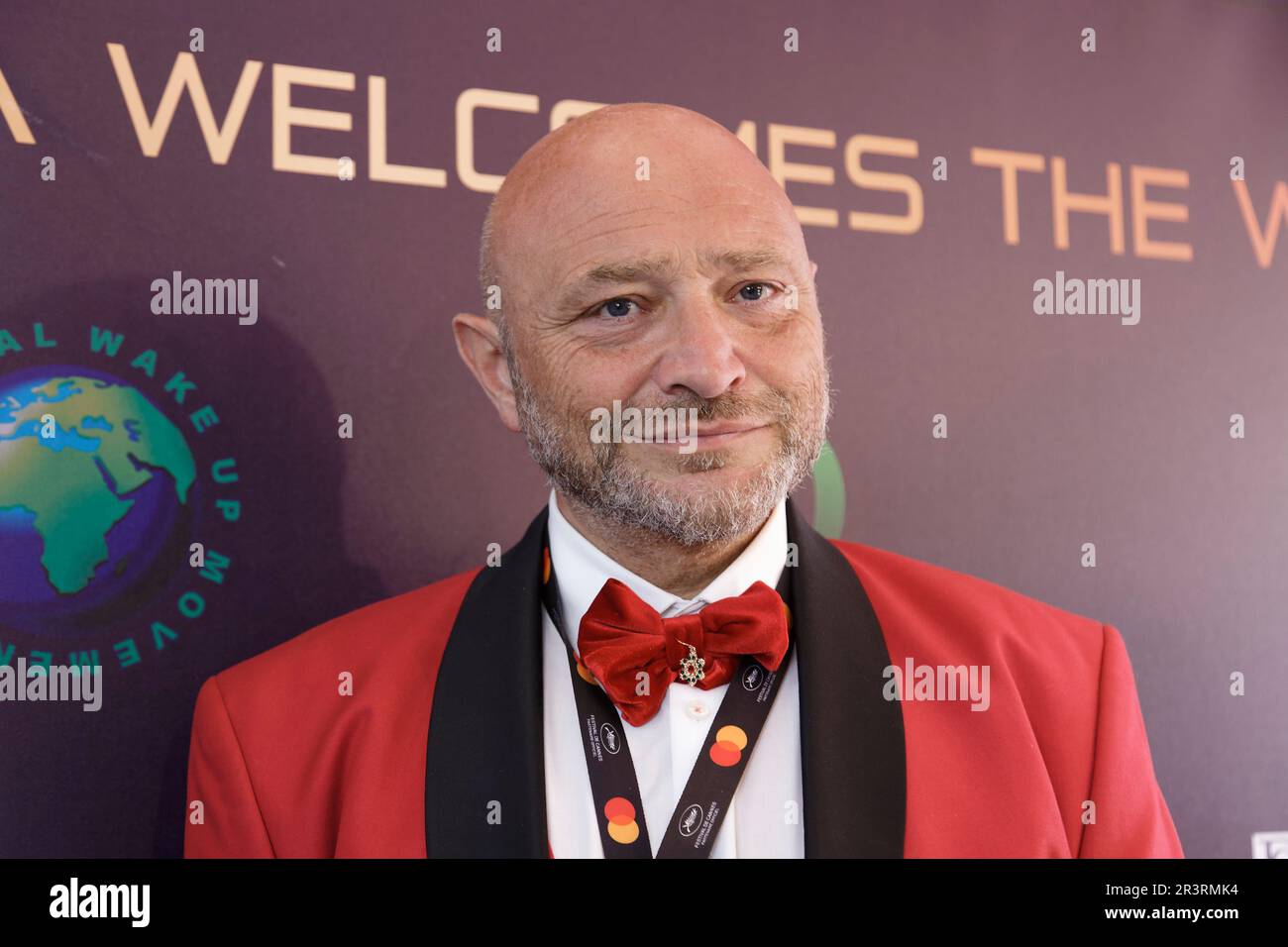 Cannes,France. 23rd May, 2023. Dan Sluijizer,actor, attends the Black ...