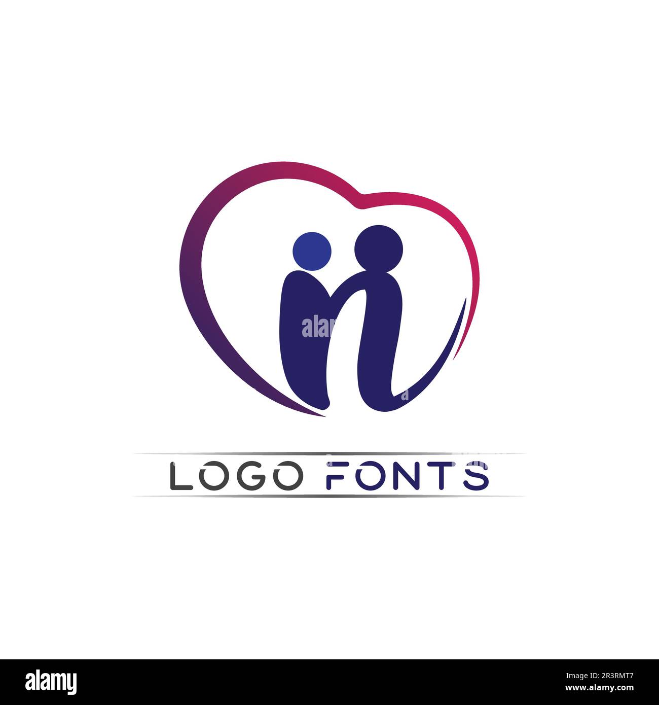 N logo font company logo business and letter initial N design vector ...