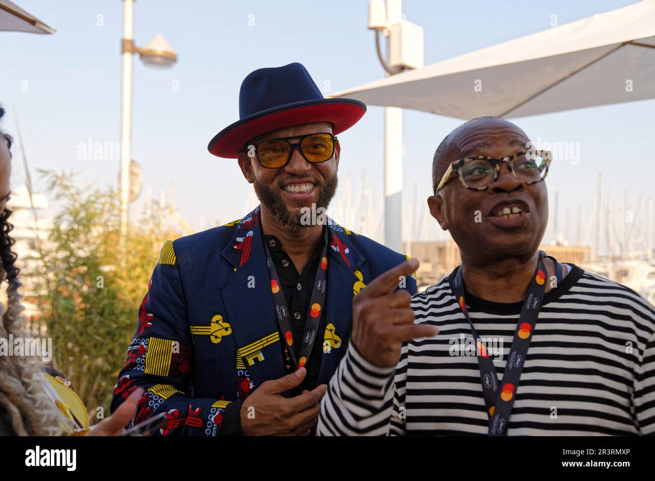 Cannes,France.23rd May, 2023.Terryl Daluz, actor & a guest attend the ...