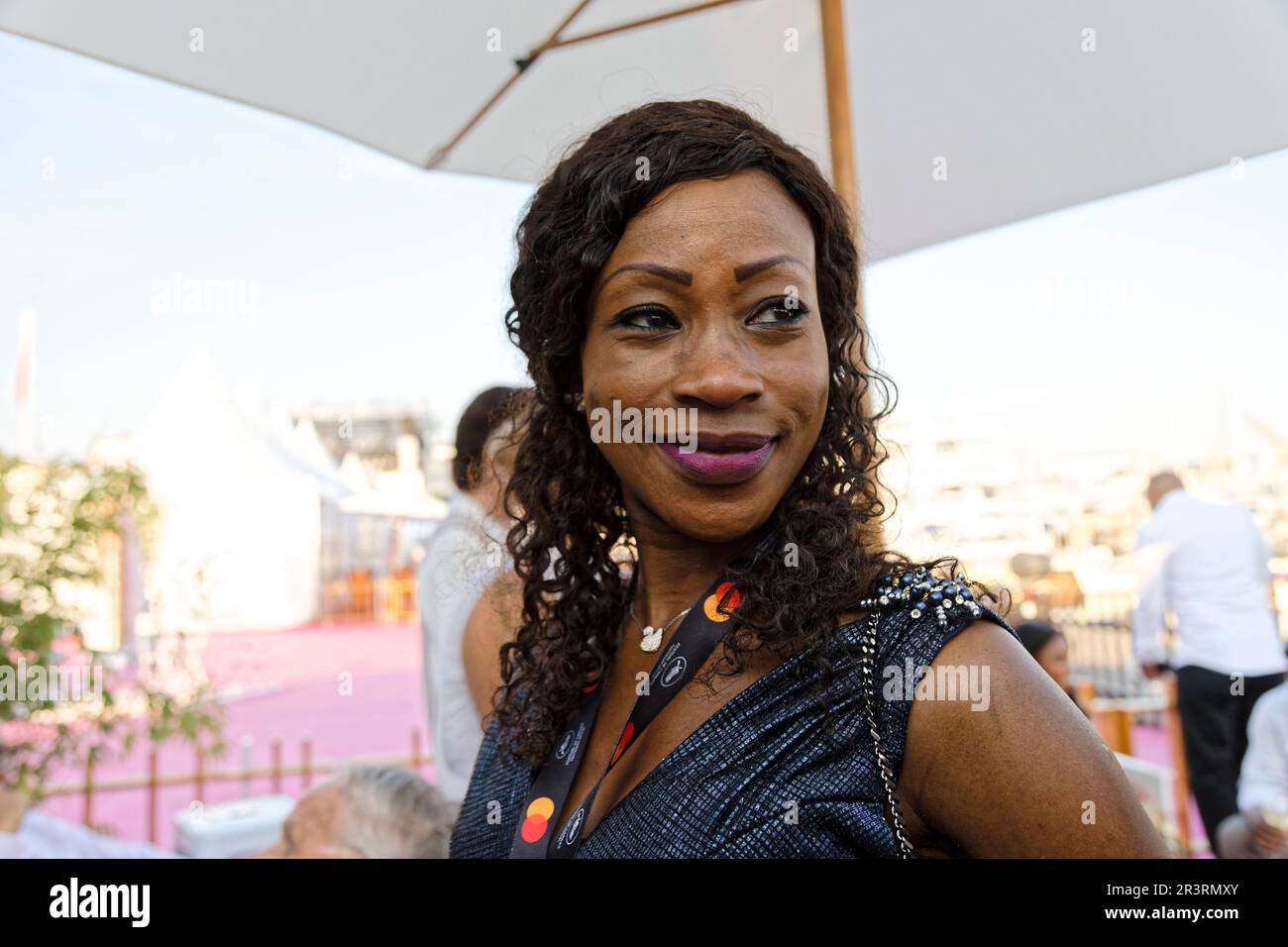 Cannes,France. 23rd May, 2023. Salimata Laminaza attends the Black ...