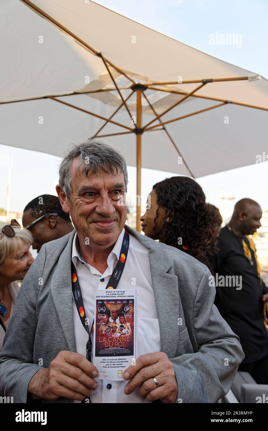 Cannes,France.23rd May, 2023. Michel Louchart Hearder attends the Black ...