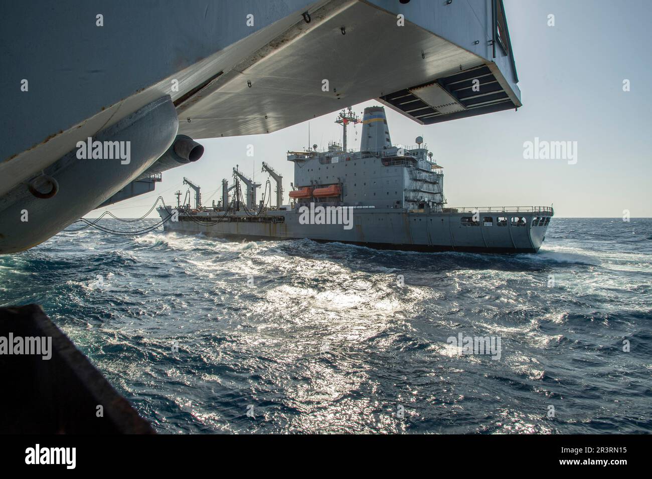 230524-N-KU796-1001 PACIFIC OCEAN (May 24, 2023) The Henry J. Kaiser ...