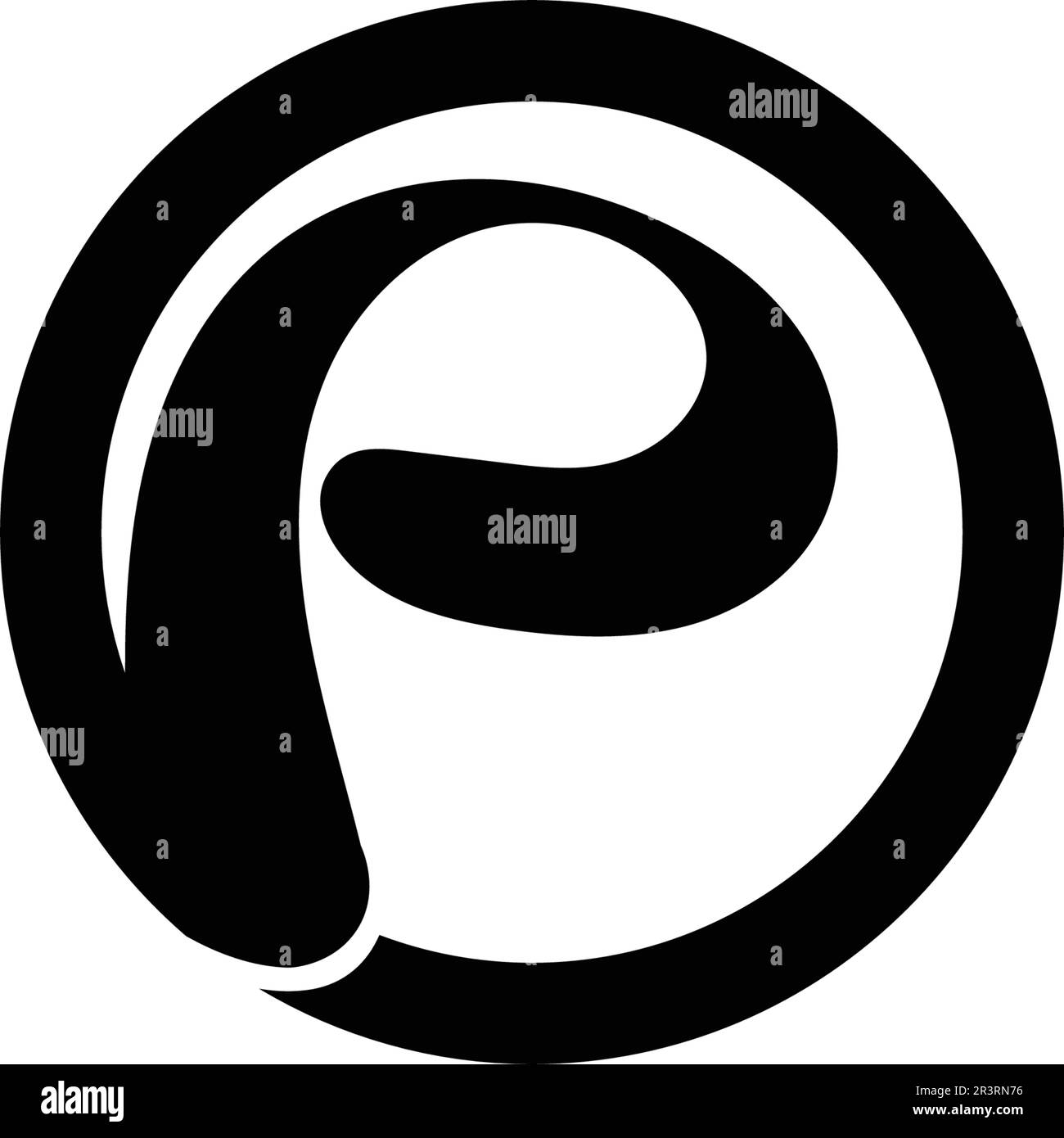 Business corporate letter P logo design vector Stock Vector Image & Art ...