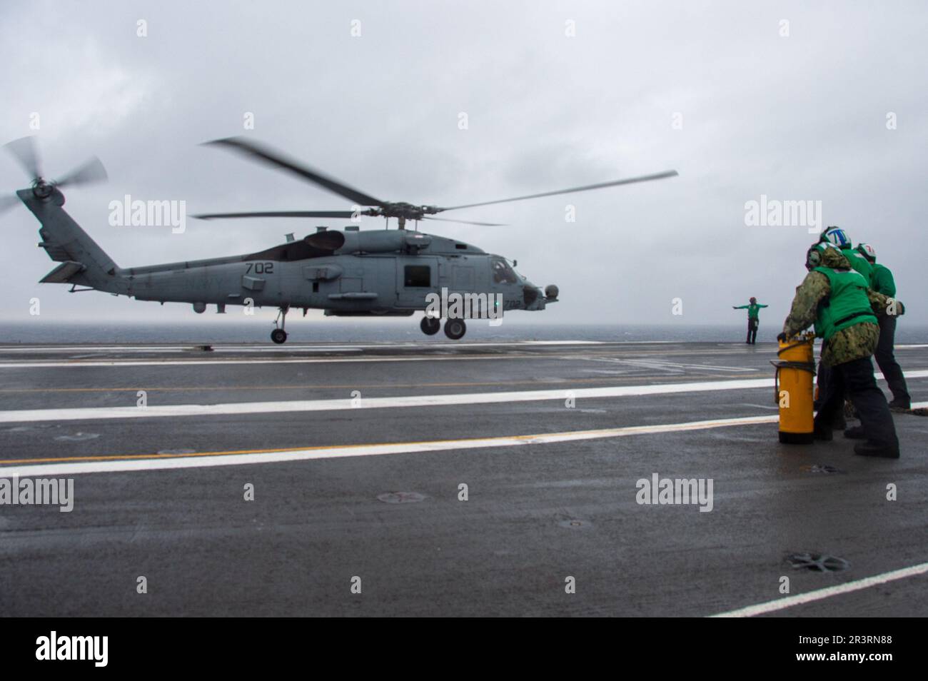 230523-N-JO823-2056 SHIKOKU BASIN (May 23, 2022) An MH-60R Sea Hawk ...