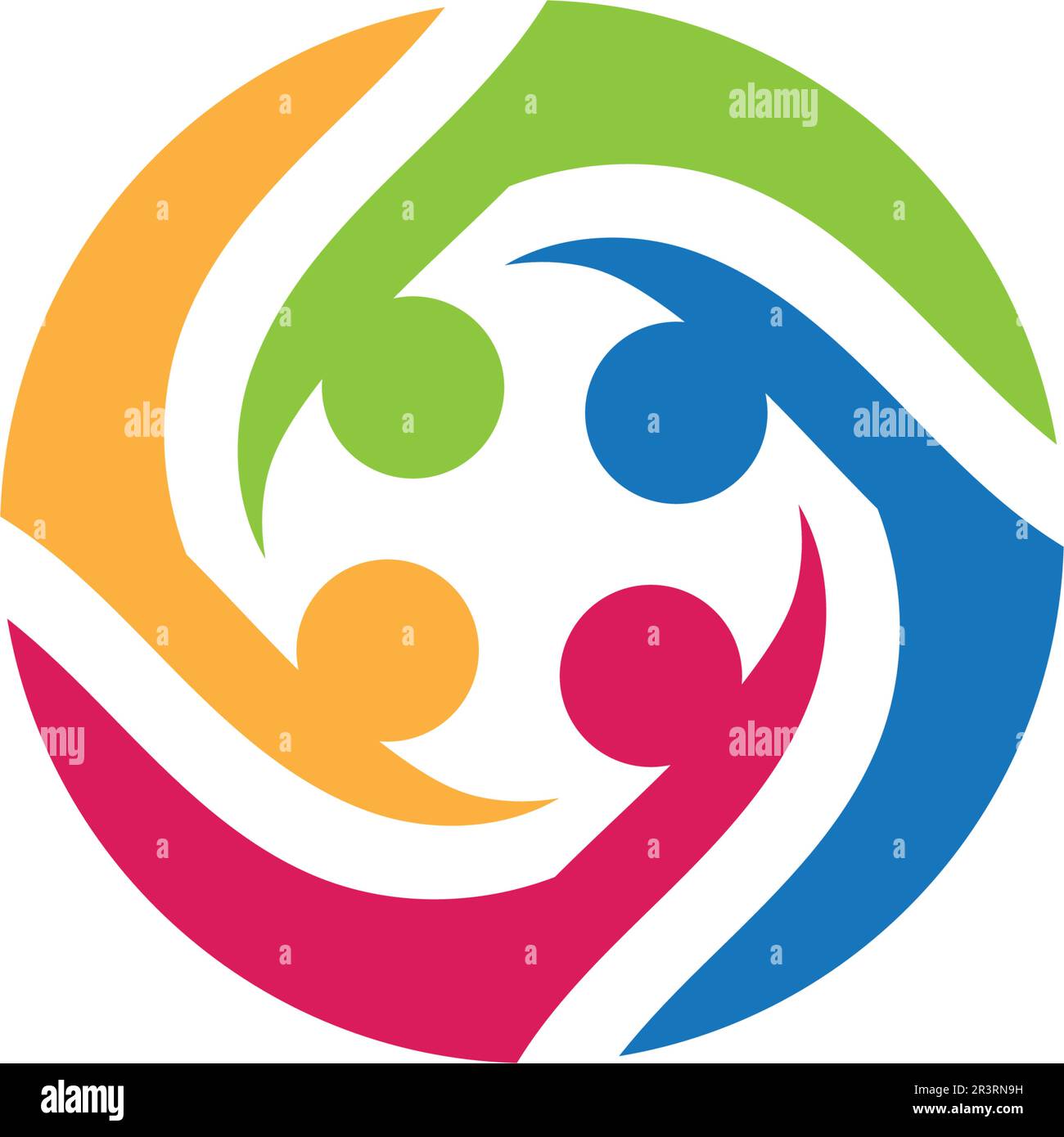 Community people care logo and symbols template Stock Vector Image ...
