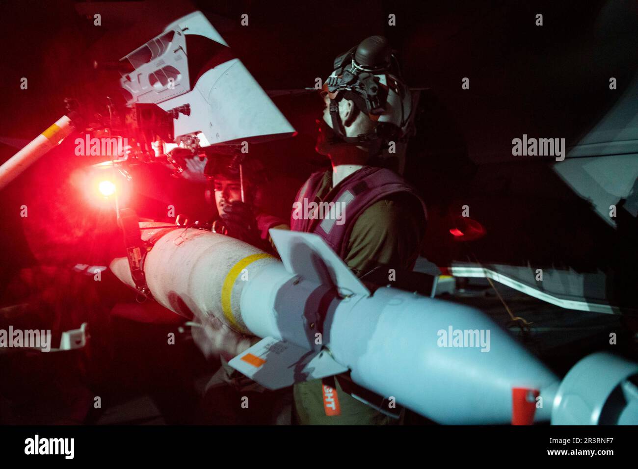 WEST PHILIPPINES SEA (April 25, 2023) - U.S. Marines with Marine Fighter Attack Squadron (VMFA ...