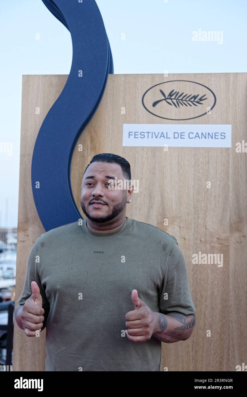 Cannes,France. 23rd May, 2023. Mika Mendes attends the Black Terror ...