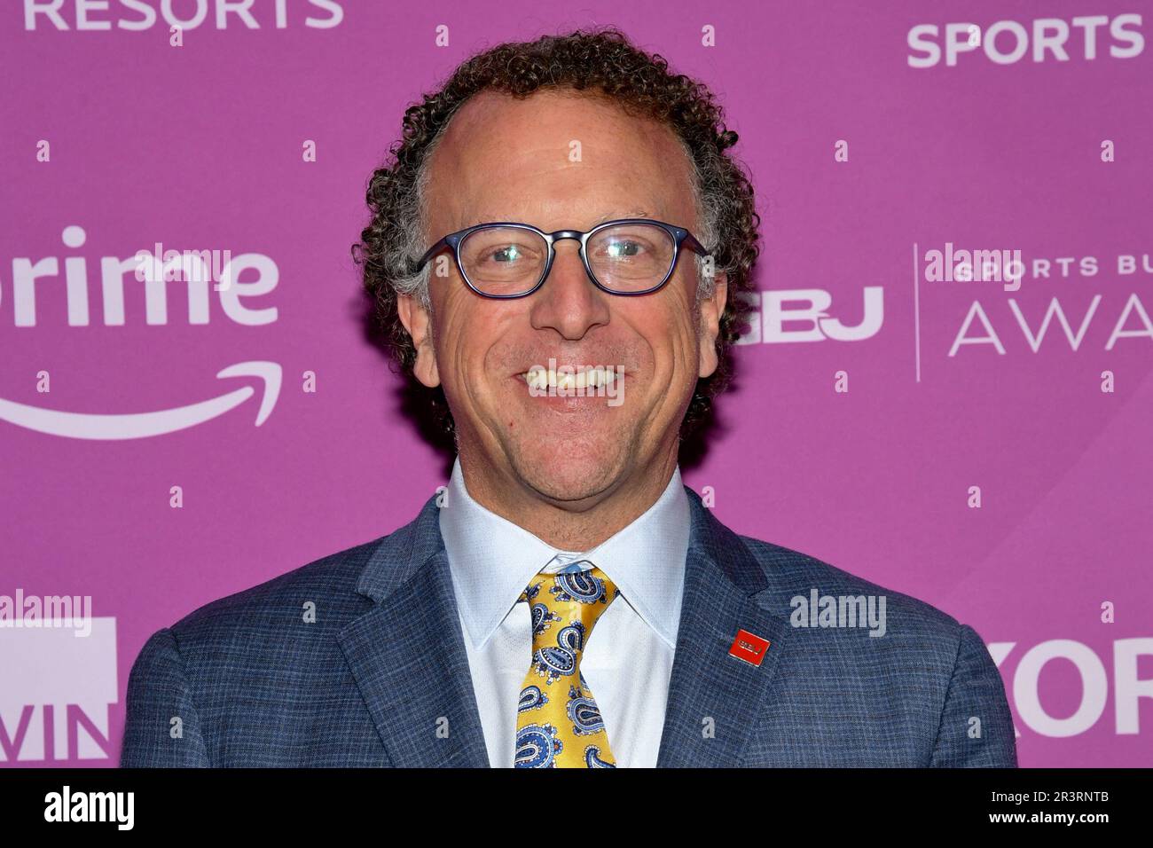 New York, USA. 24th May, 2023. Sports Business Journal Executive Editor ...