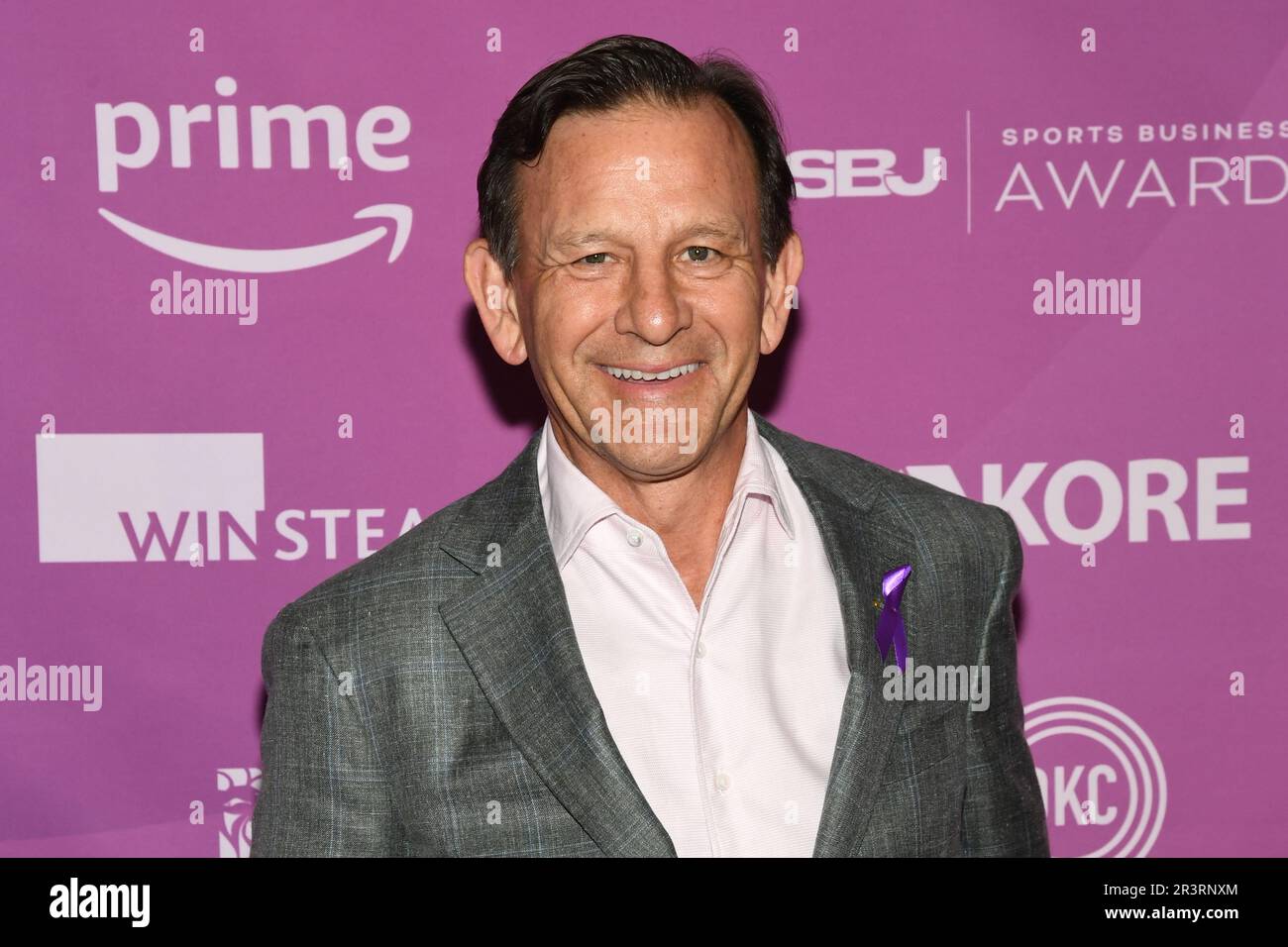 New York, USA. 24th May, 2023. President and CEO of the St. Louis Blues ...