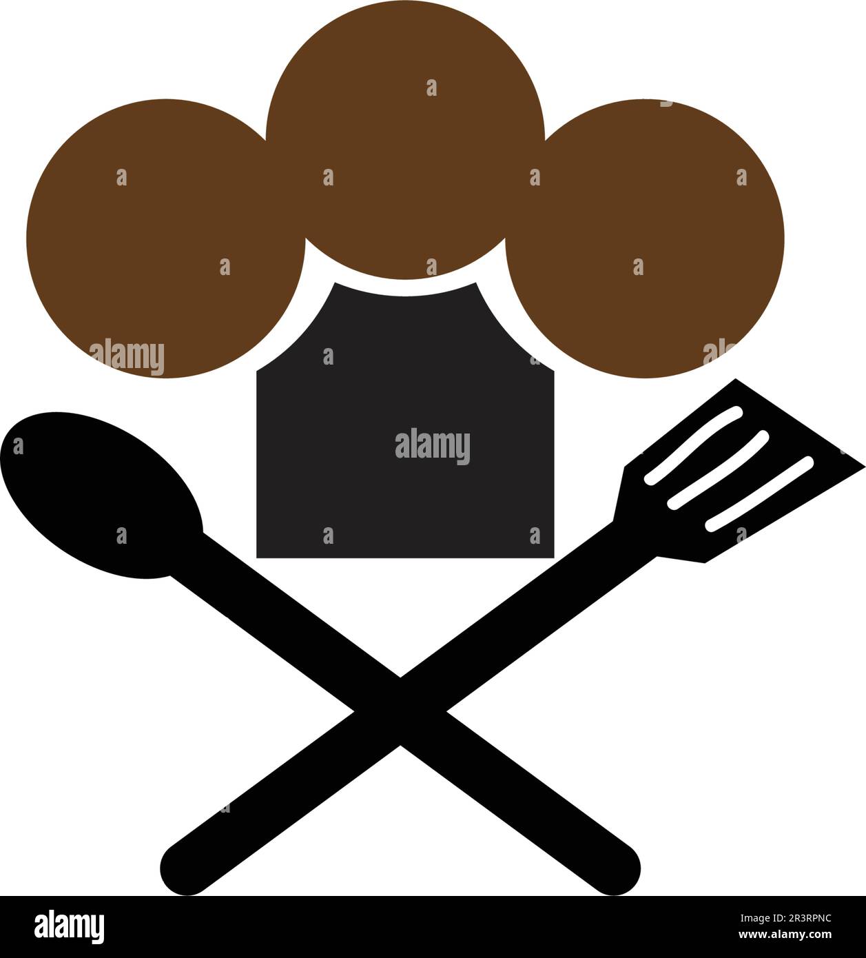 chef logo classical cook catering vector design Stock Vector Image ...