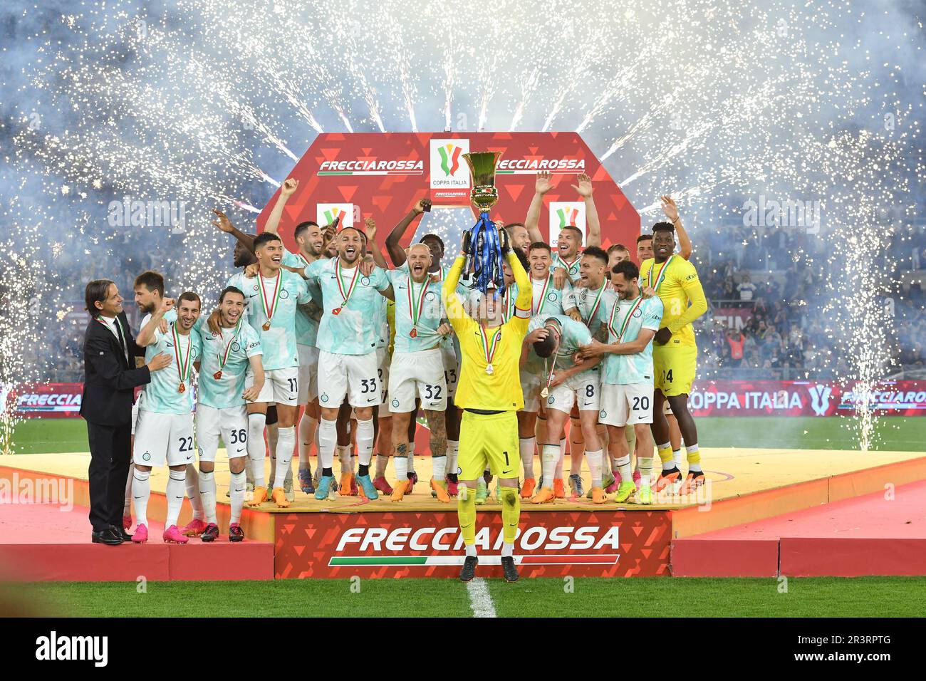 Stadio olimpico italian cup hi-res stock photography and images - Alamy