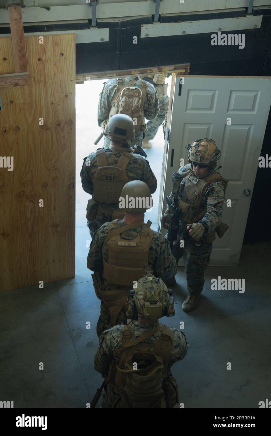 U.S. Marines with 1st Battalion, 1st Marine Regiment, 1st Marine ...