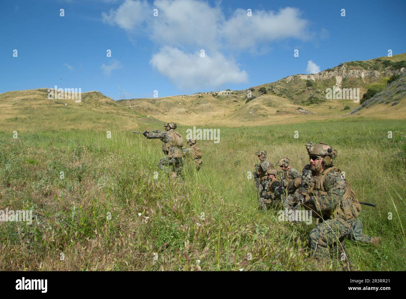 U.S. Marines with 1st Battalion, 1st Marine Regiment, 1st Marine ...