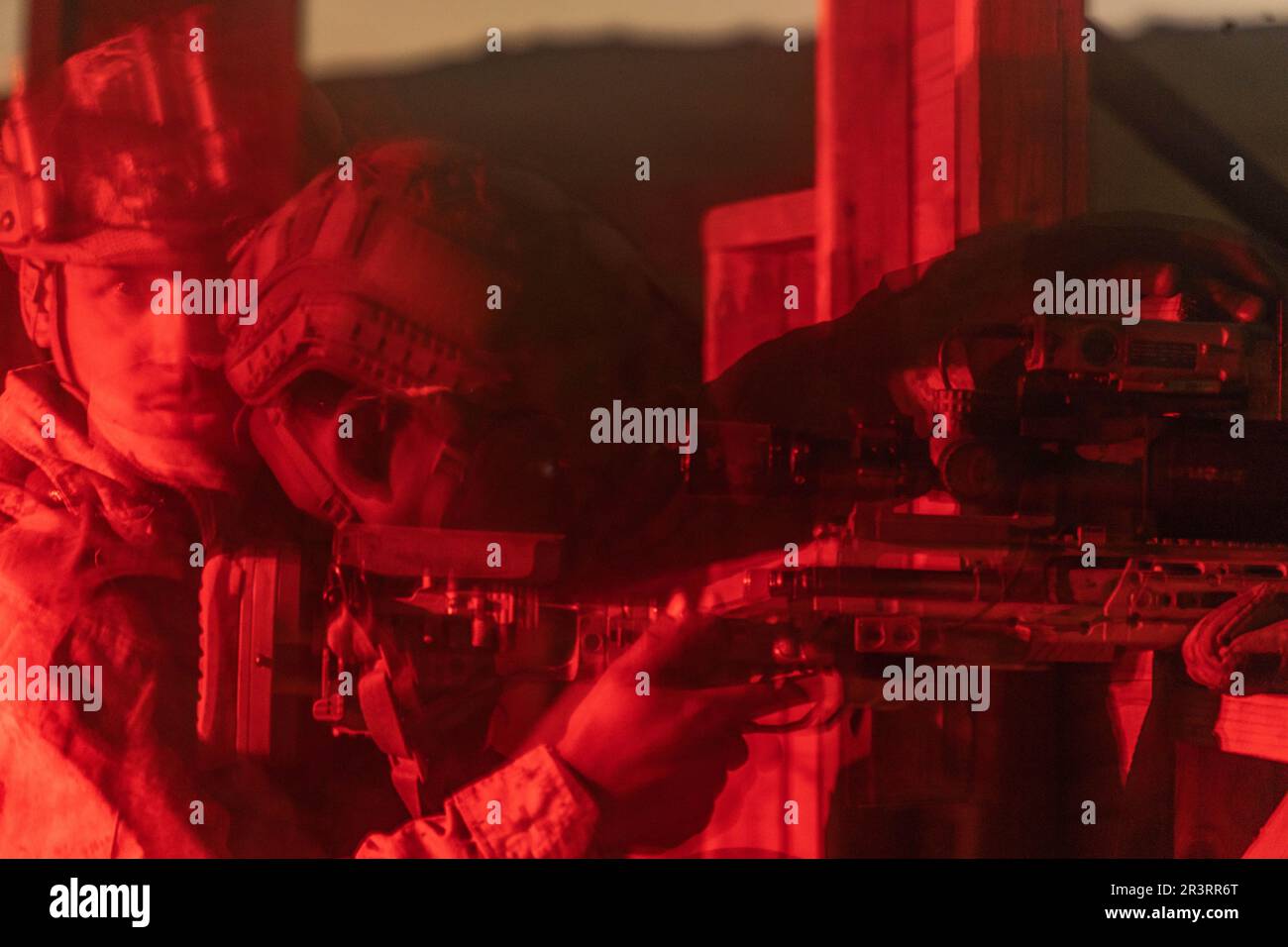 U.S. Marine Corps Cpl. Christian Genetti, a scout sniper with 1st ...