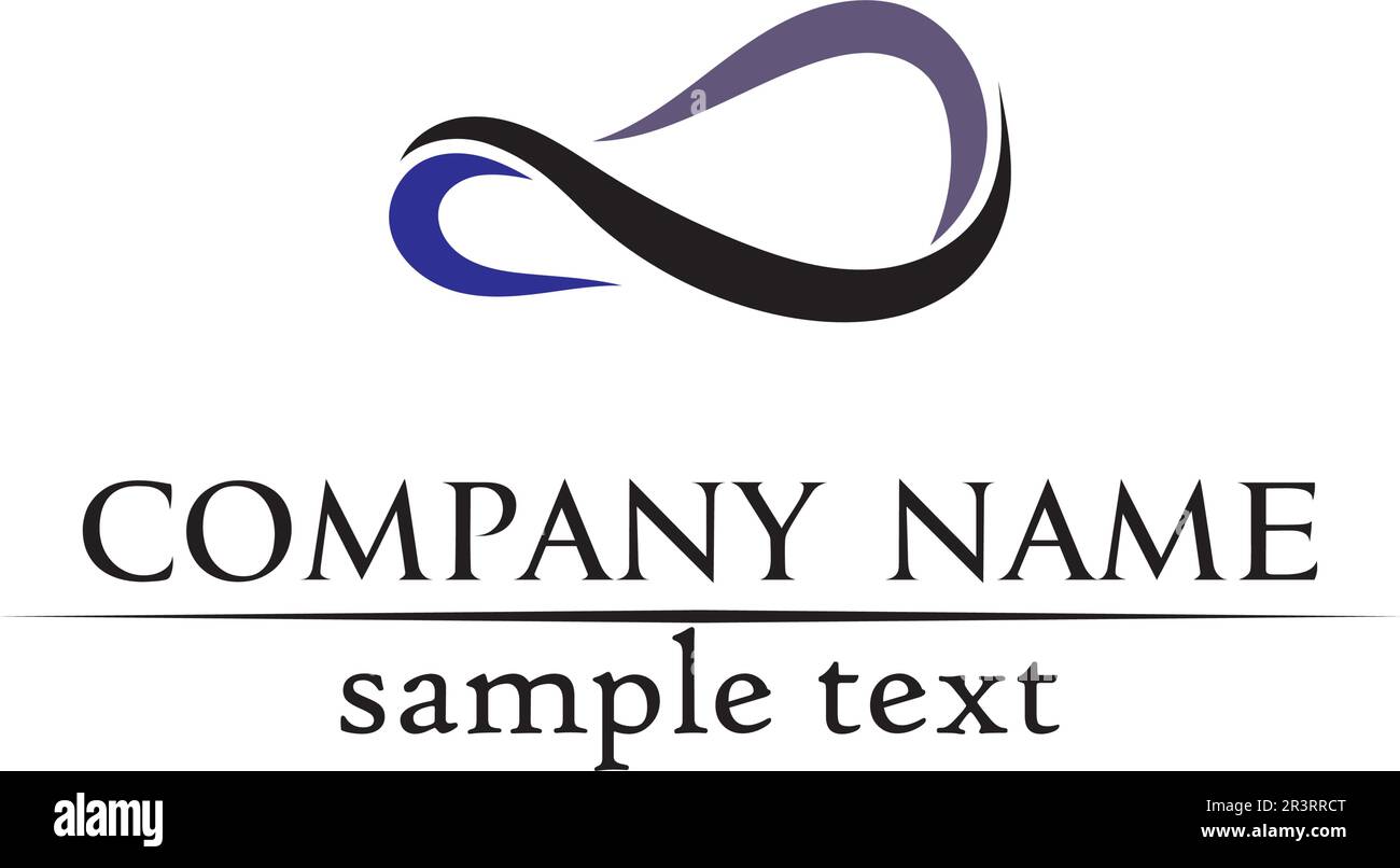 infinity logo and symbol template icons app design Stock Vector Image ...