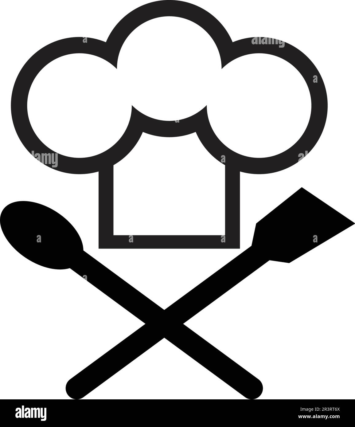 chef logo classical cook catering vector design Stock Vector Image ...