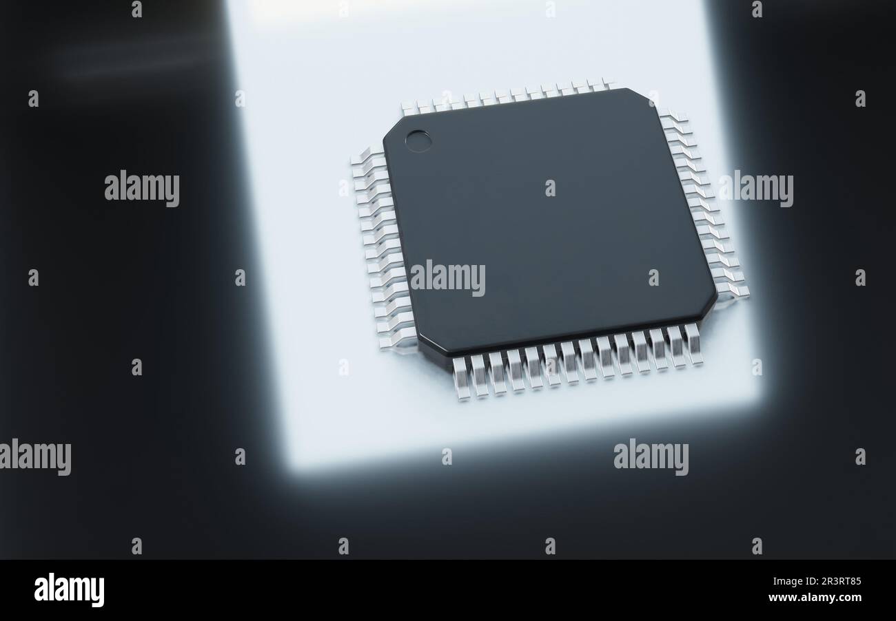 Semiconductor manufacturing microchips hi-res stock photography and ...