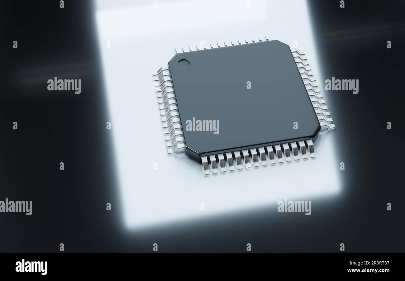 Semiconductor manufacturing microchips hi-res stock photography and ...