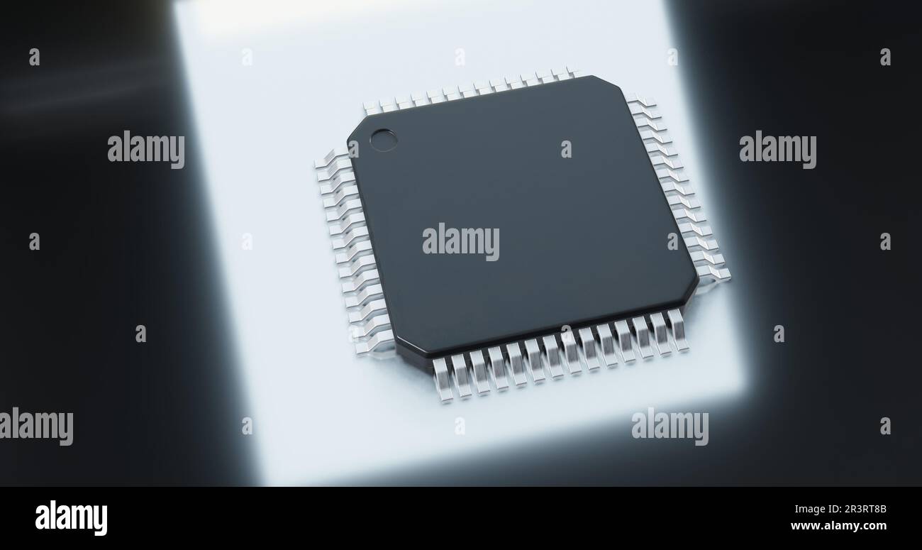 Semiconductor manufacturing microchips hi-res stock photography and ...