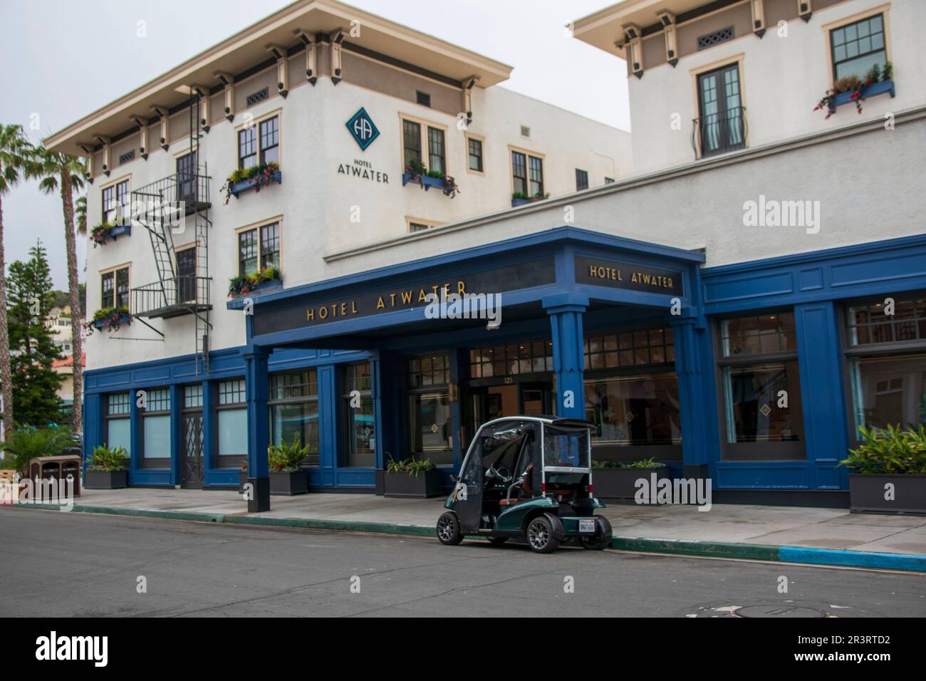 The city of Avalon is the main population center on Catalina Island, CA ...