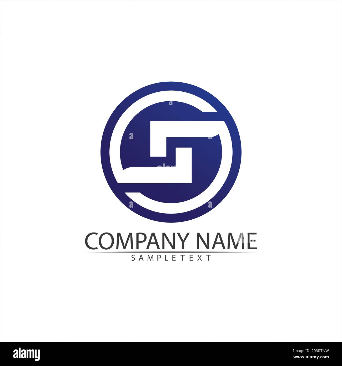 Business corporate S letter logo design vector Stock Vector Image & Art ...