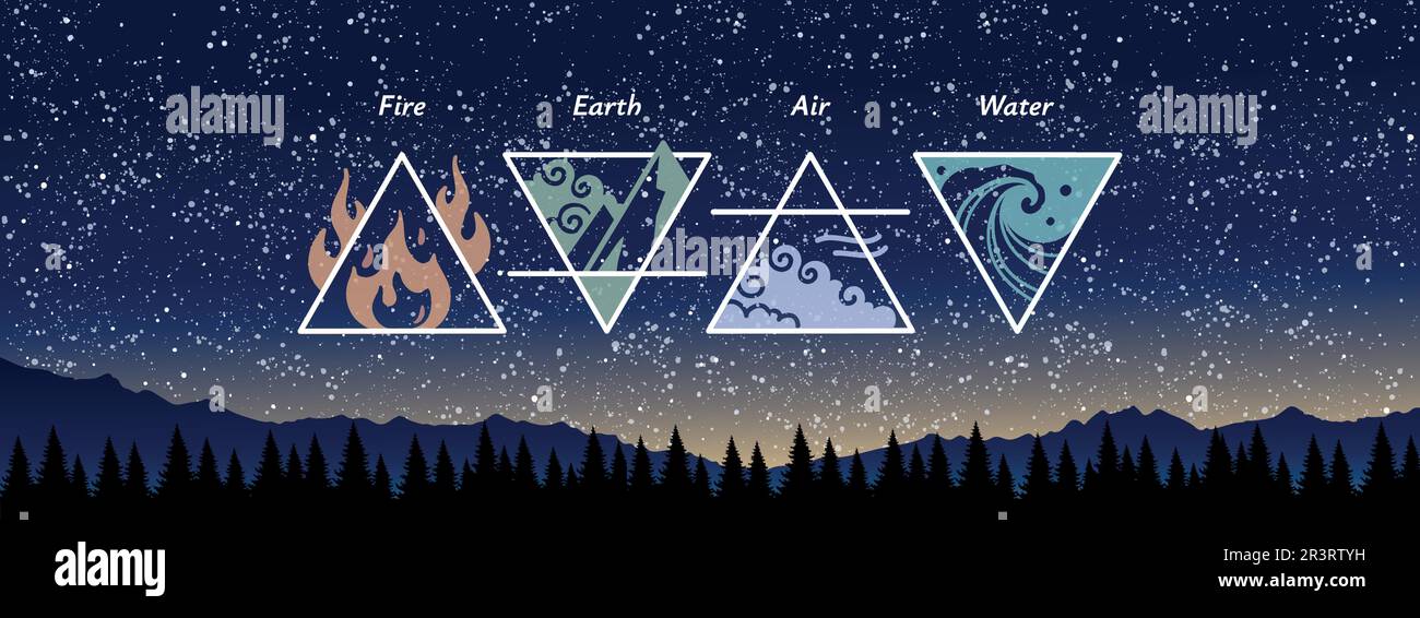 Zodiac symbols earth air fire water 60 photos - Astrologytoyou.com