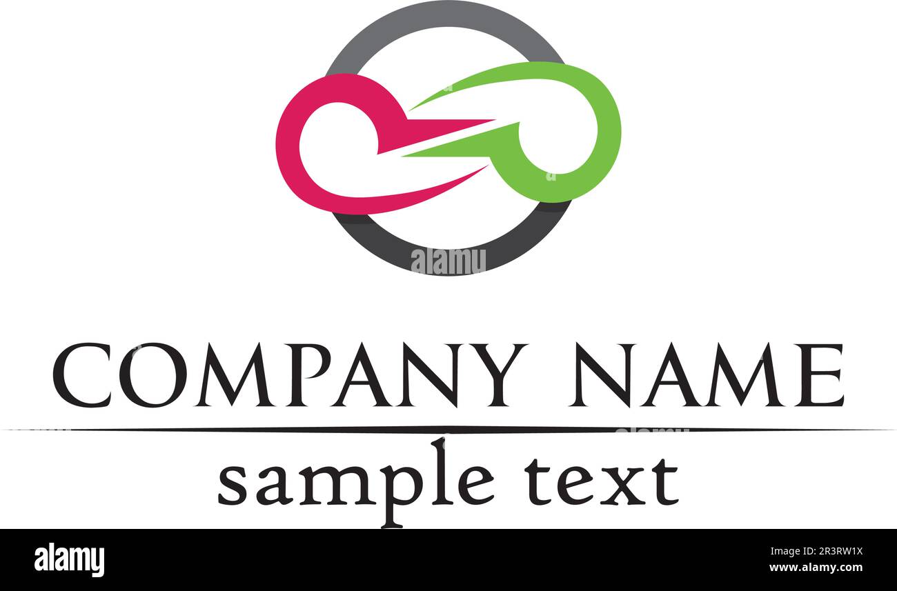 infinity logo and symbol template icons app design Stock Vector Image ...