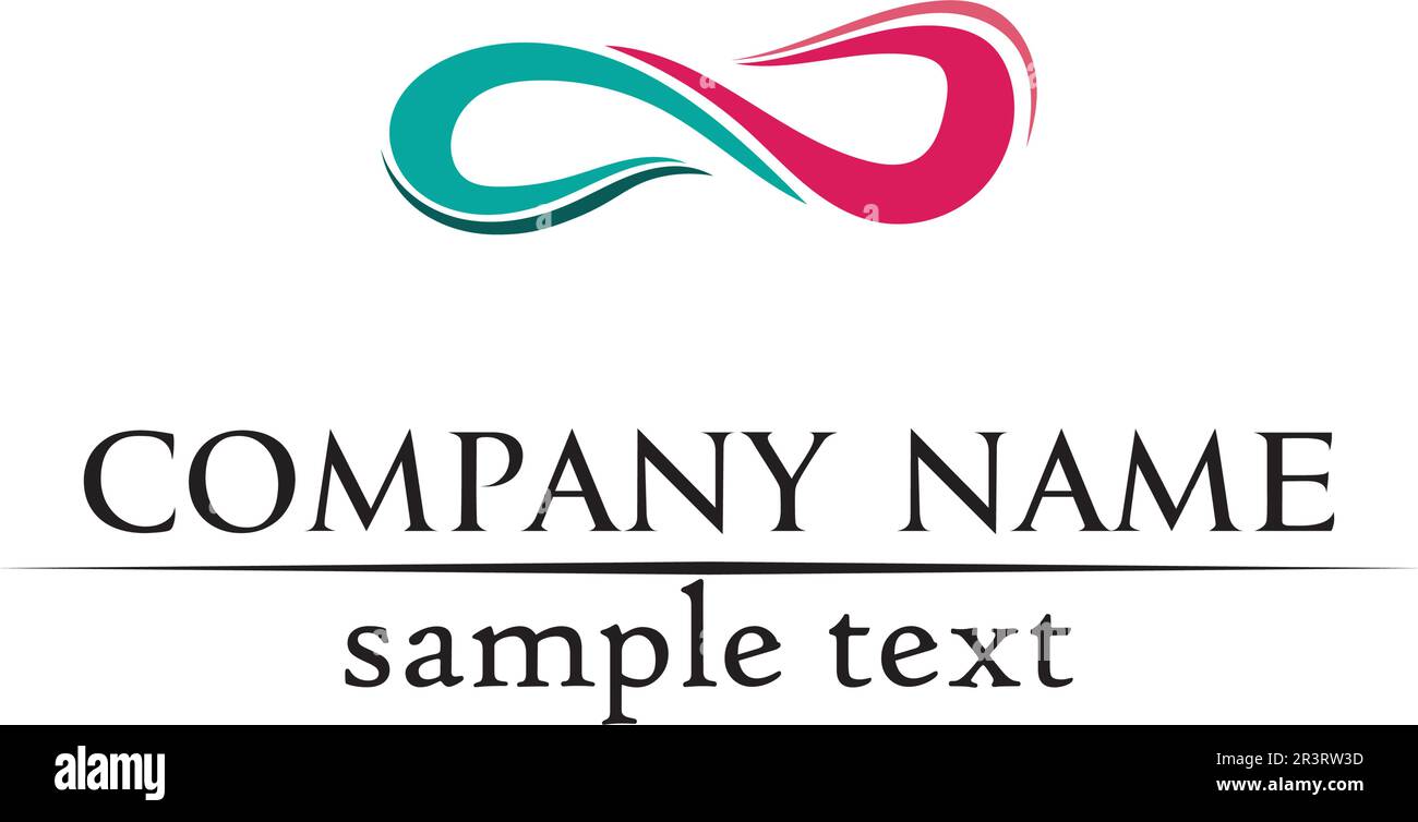 infinity logo and symbol template icons app design Stock Vector Image ...