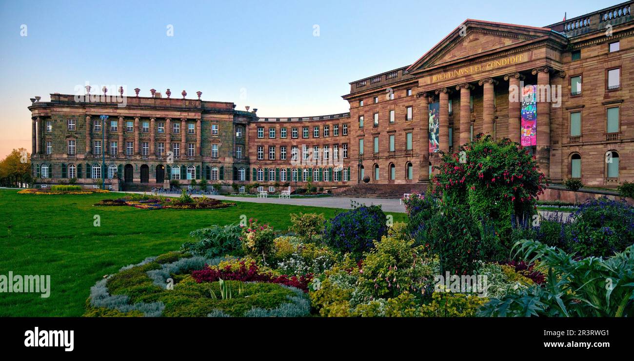 Wilhelmshoehe Castle in Bergpark Wilhelmshoehe, UNESCO World Heritage ...
