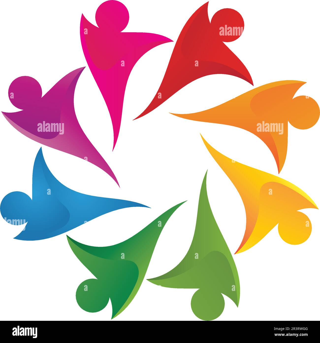 Community people care logo and symbols template Stock Vector Image ...