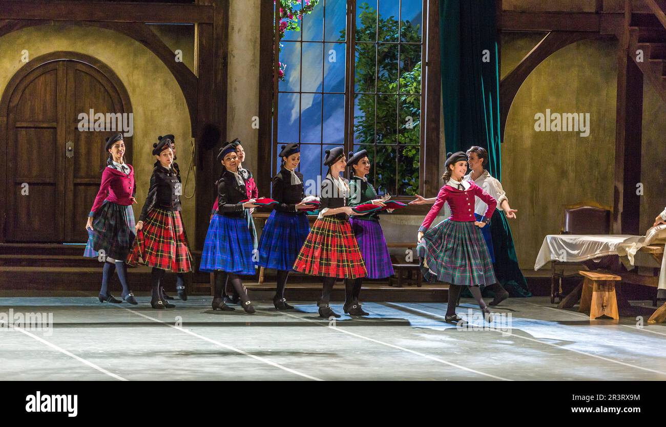 Ballett la sylphide hi-res stock photography and images - Alamy
