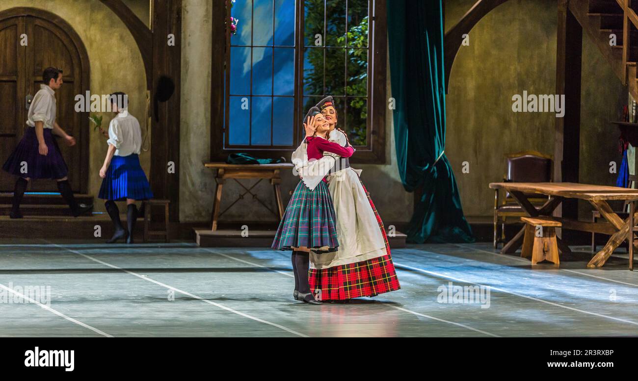 Ballett la sylphide hi-res stock photography and images - Alamy