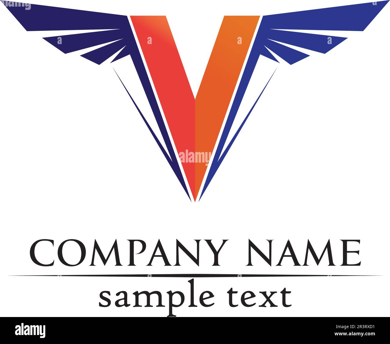 V logo corporate design vector V letters business logo and symbols ...