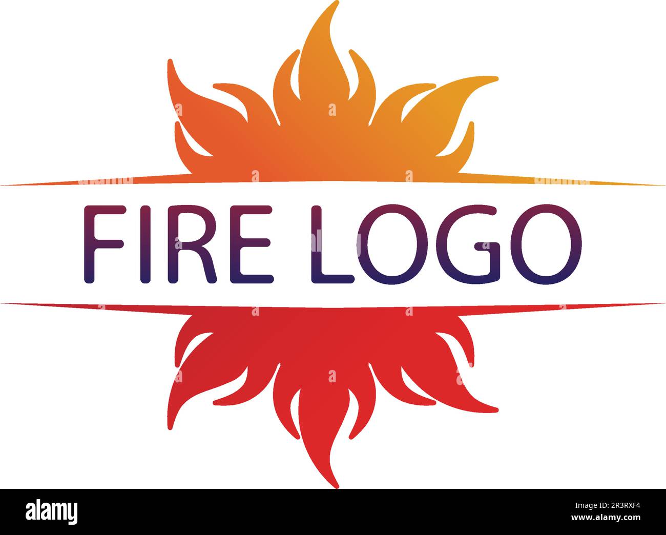 Fire flame nature logo and symbols icons template Stock Vector Image ...