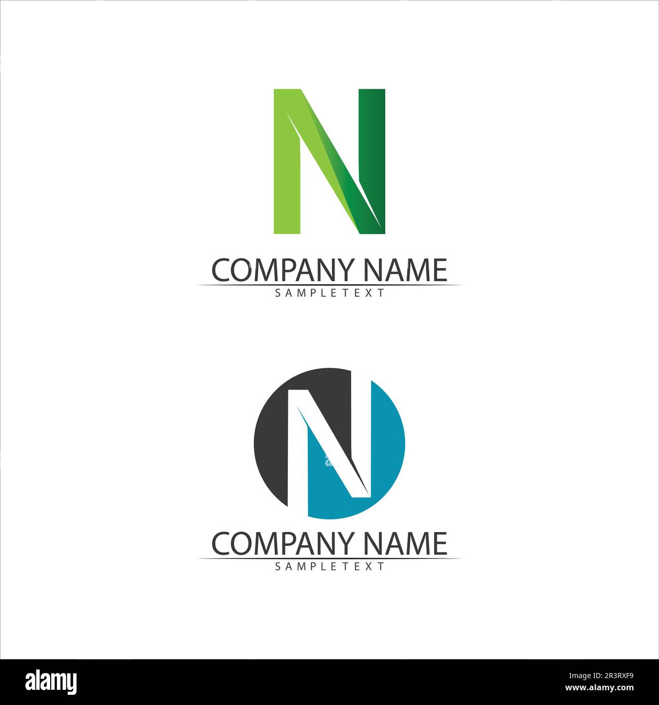 Letter n icon hi-res stock photography and images - Alamy
