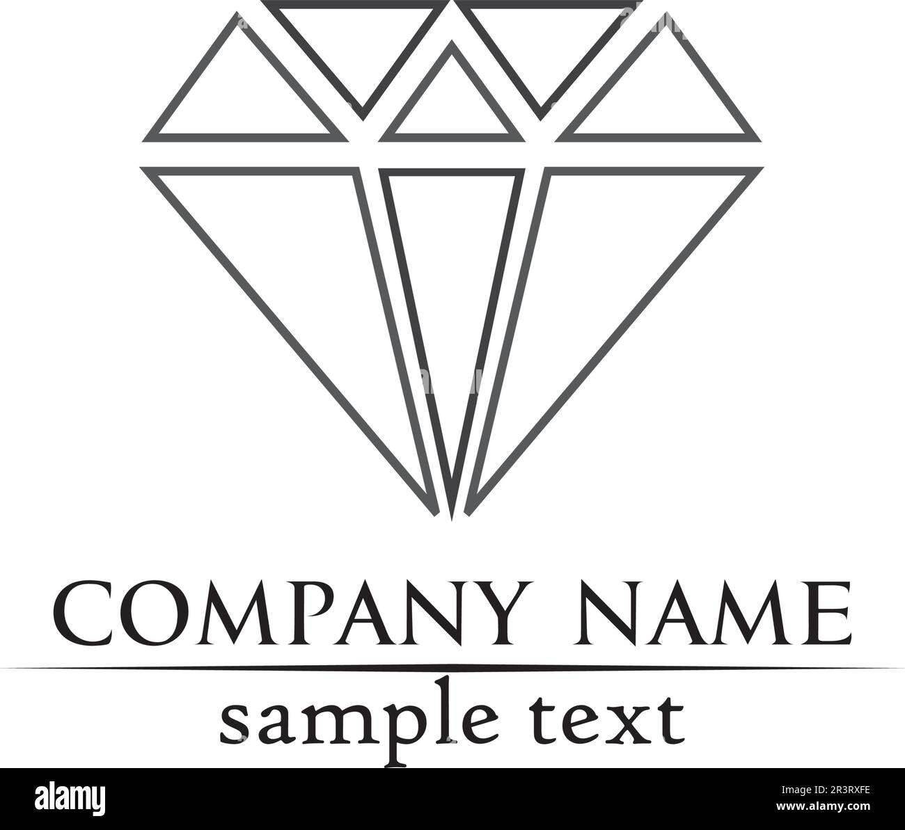 Diamond and Jewel design vector Logo Template symbol Stock Vector Image ...