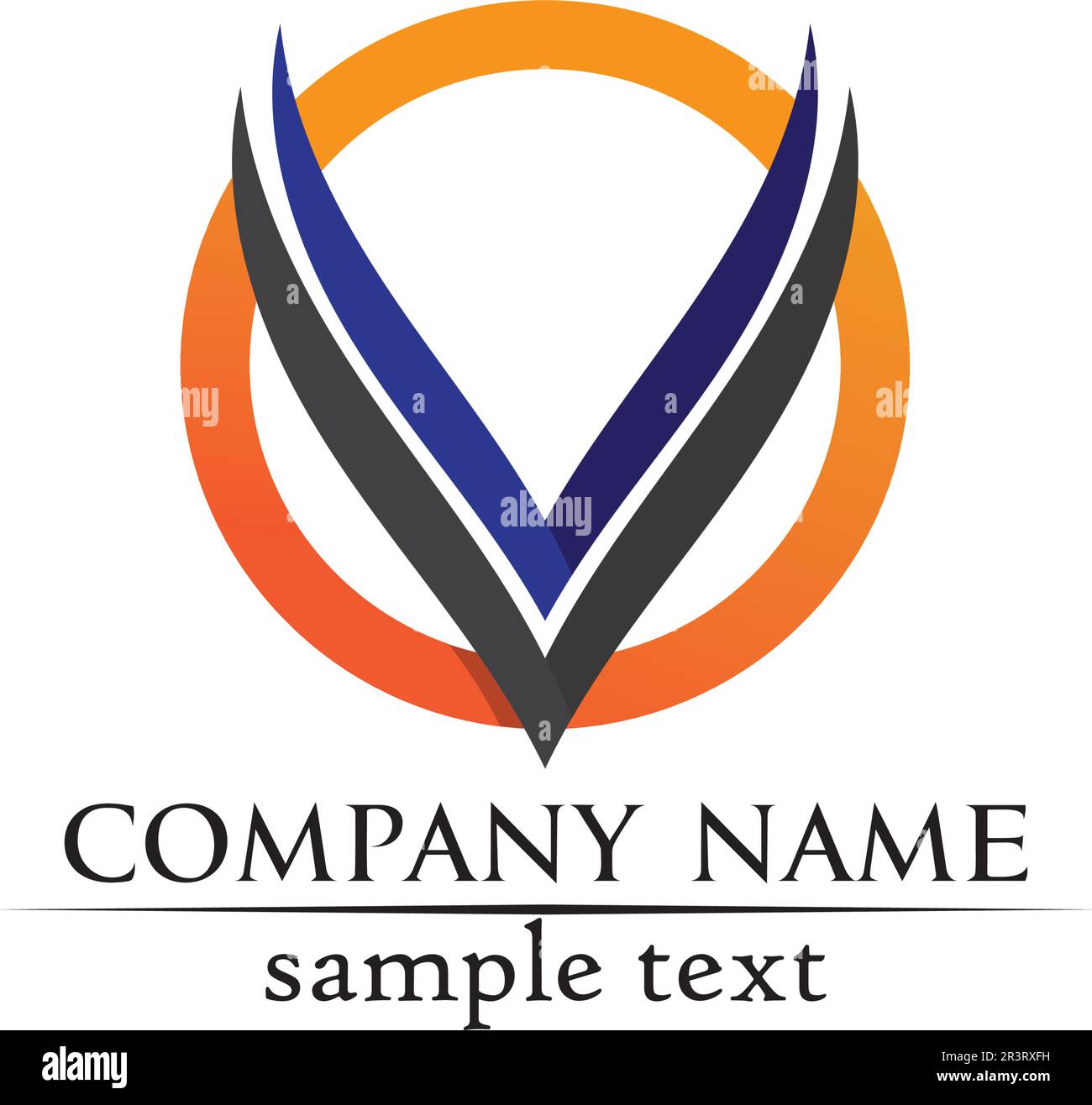 V logo corporate design vector V letters business logo and symbols ...