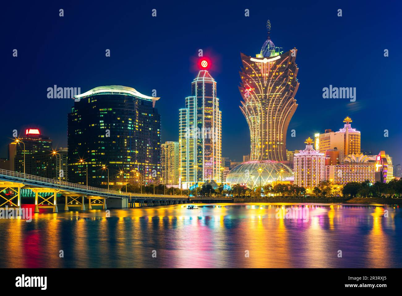 Macau tower view hi-res stock photography and images - Alamy