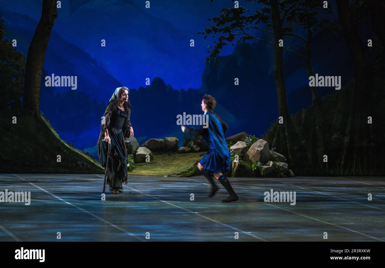 Ballett la sylphide hi-res stock photography and images - Alamy
