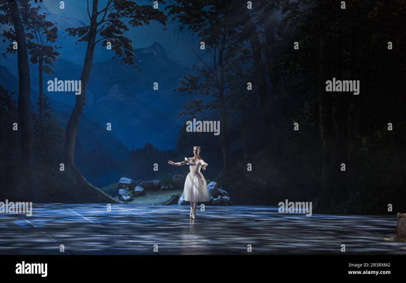 The ballet La Sylphide Stock Photo - Alamy