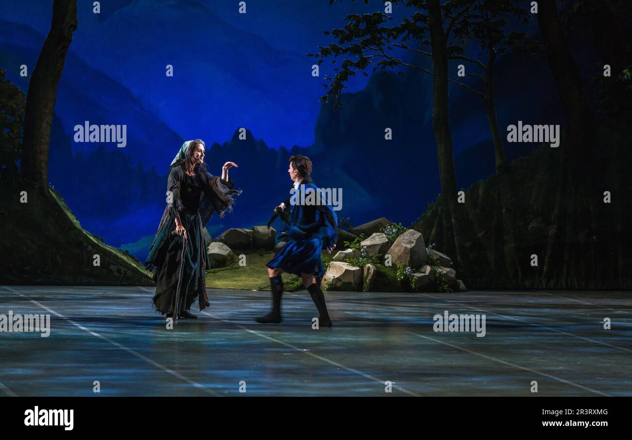 Ballett la sylphide hi-res stock photography and images - Alamy