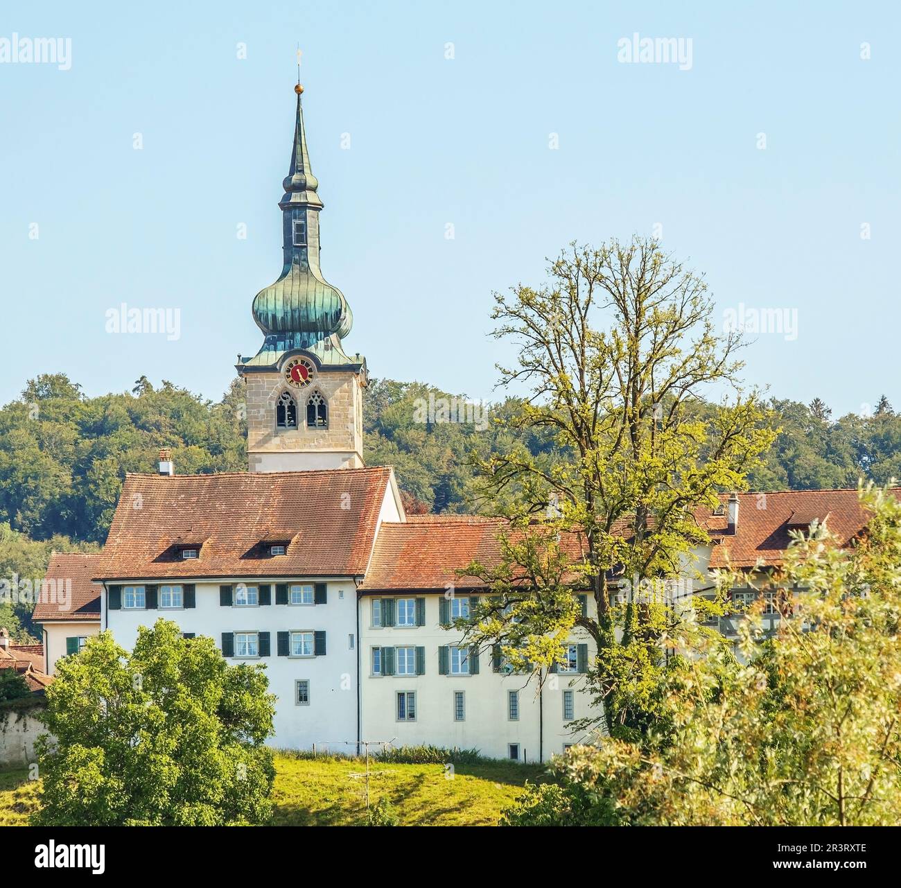 St. Pelagius Bischofszell, Canton Thurga, Switzerland Stock Photo - Alamy