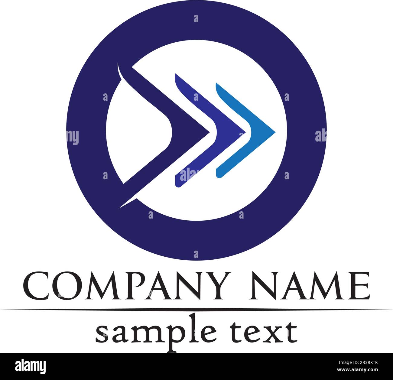 Arrows vector illustration icon Logo Template design Stock Vector Image ...