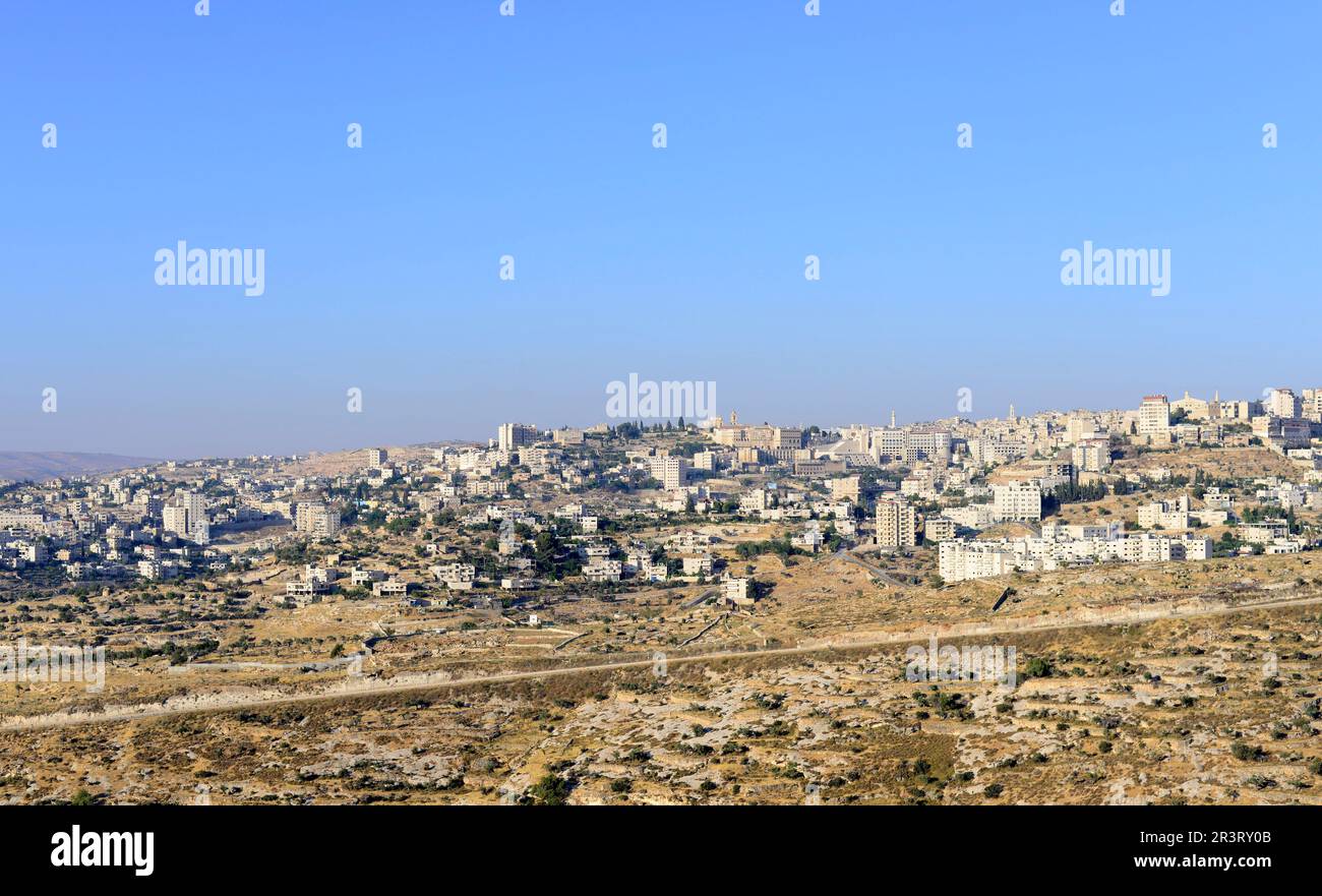 A view of Bethlehem, Palestine Stock Photo - Alamy